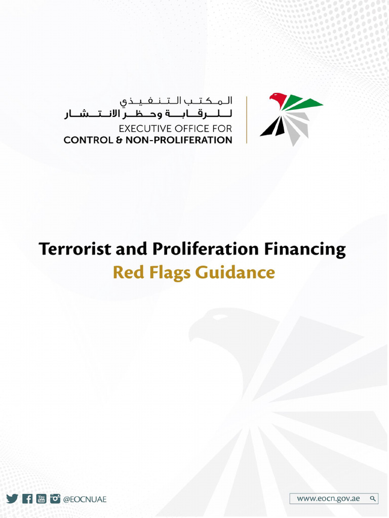 Terrorist and Proliferation Financing Red Flags Guidance | PDF ...