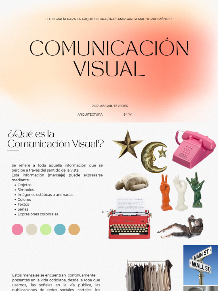 Comunicación Visual en La Fotografía | PDF