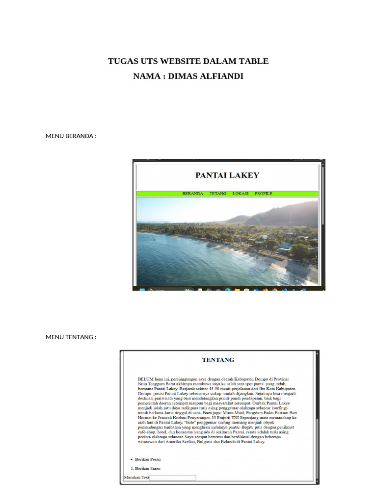 Word Muh - Dimas Alfiandi | PDF