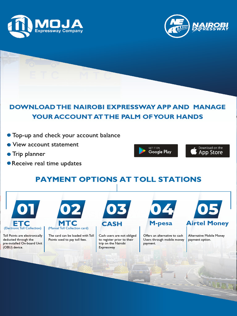 Payment Methods On The Nairobi Expressway | PDF | Nairobi | Toll Road