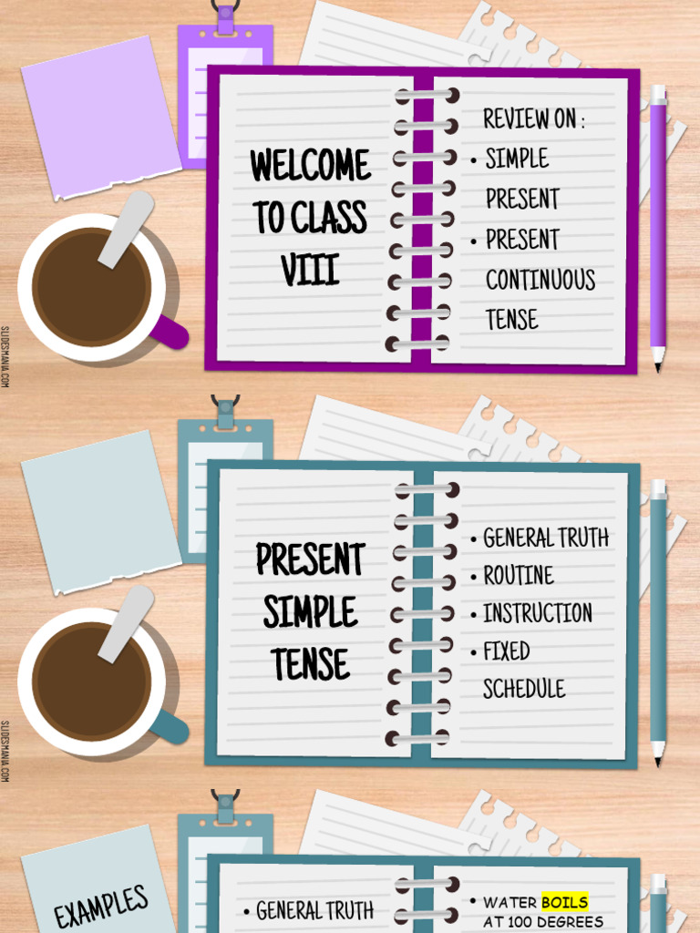 Present Simple & Continuous Tense | PDF