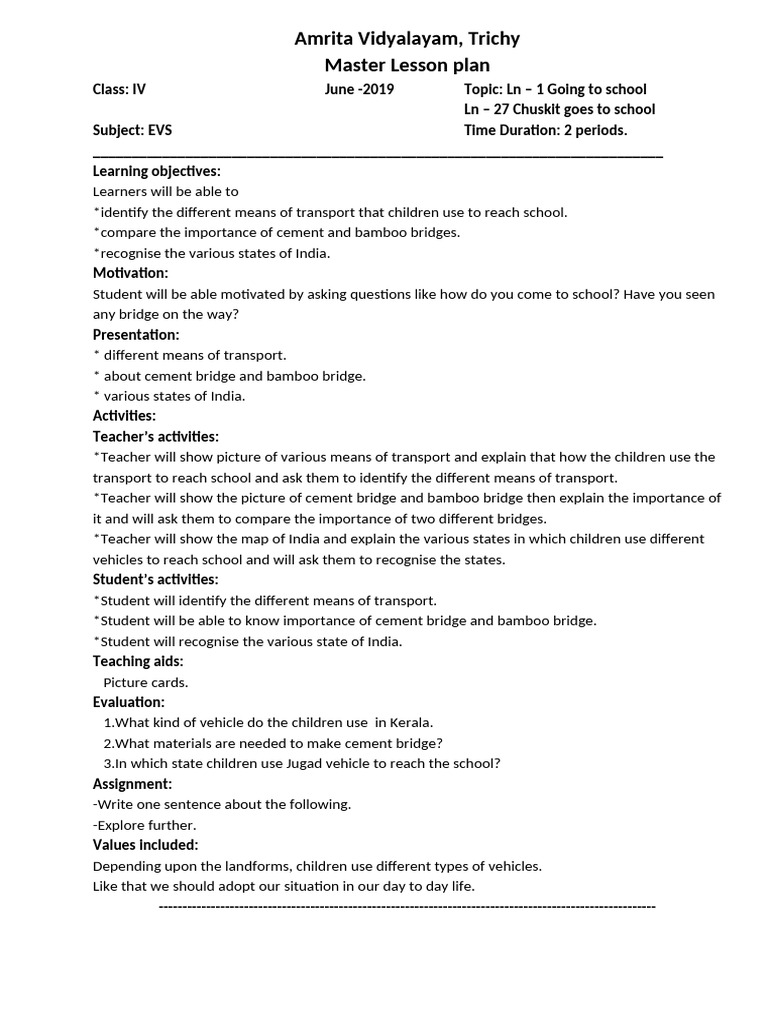 IV EVS | PDF | Spice | Teachers