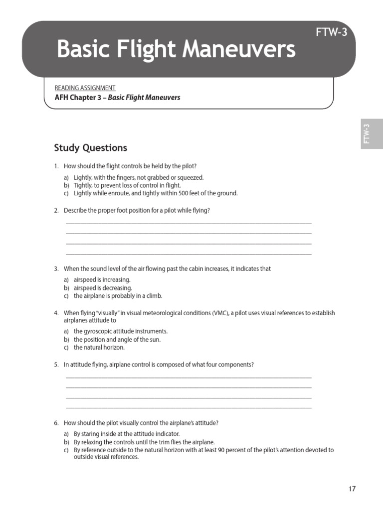 Basic Flight Maneuvers | PDF | Aileron | Aircraft