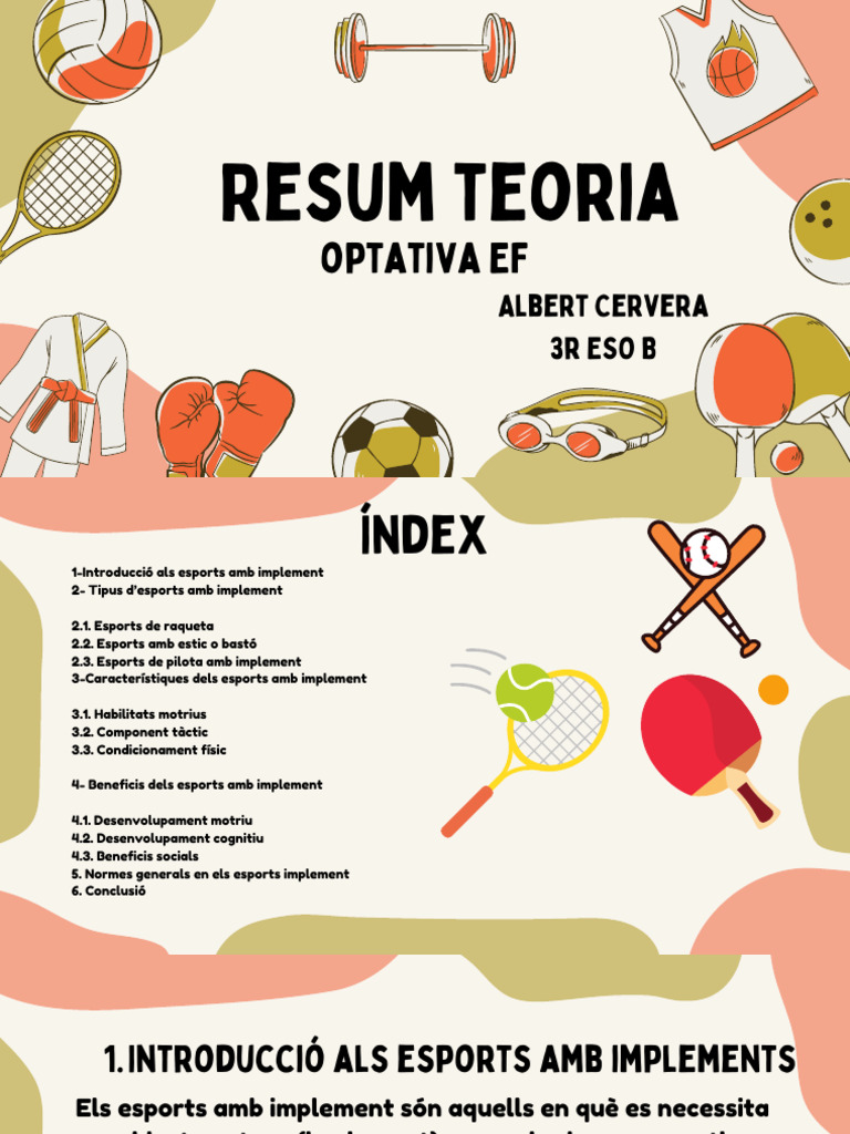 Resum Teoria Albert Cervera | PDF
