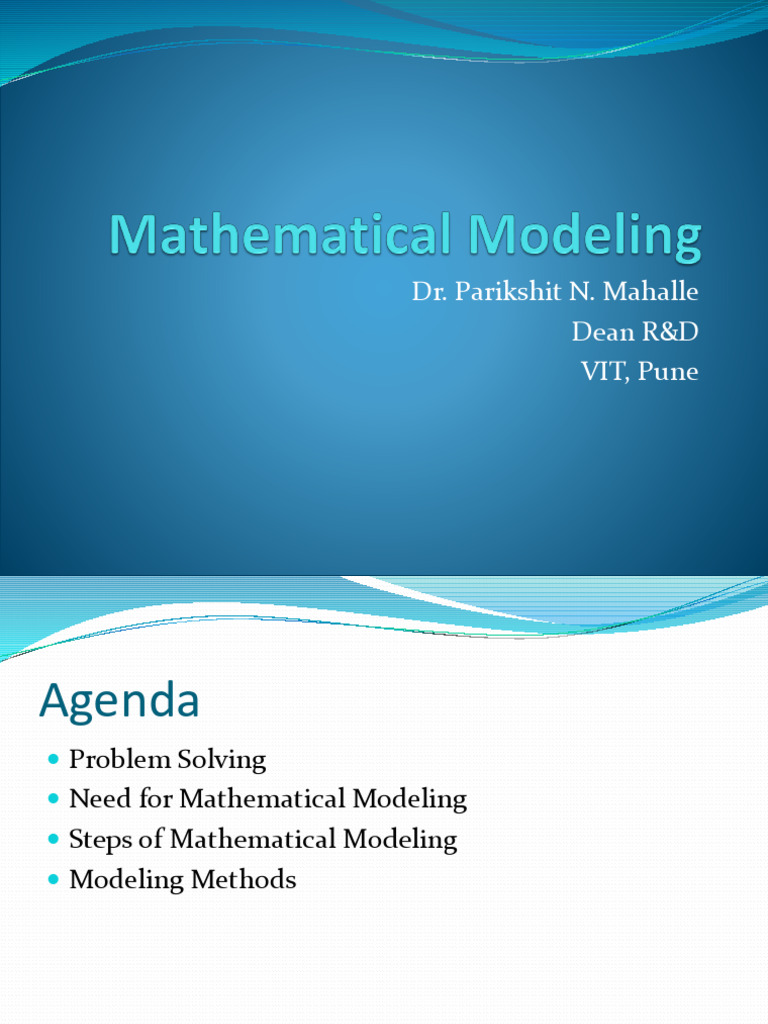 SRM 1 - UNIT 1 - PM - PPT 4 - Mathematical Modeling | PDF ... SRM 1 - UNIT 1 - PM - PPT 4 - Mathematical Modeling | PDF ...
