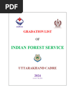 Ifs Civil List 2025 | PDF | Government | Forests