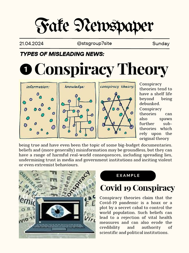 STS Types of Misleading News | PDF | Media Manipulation | Human ...