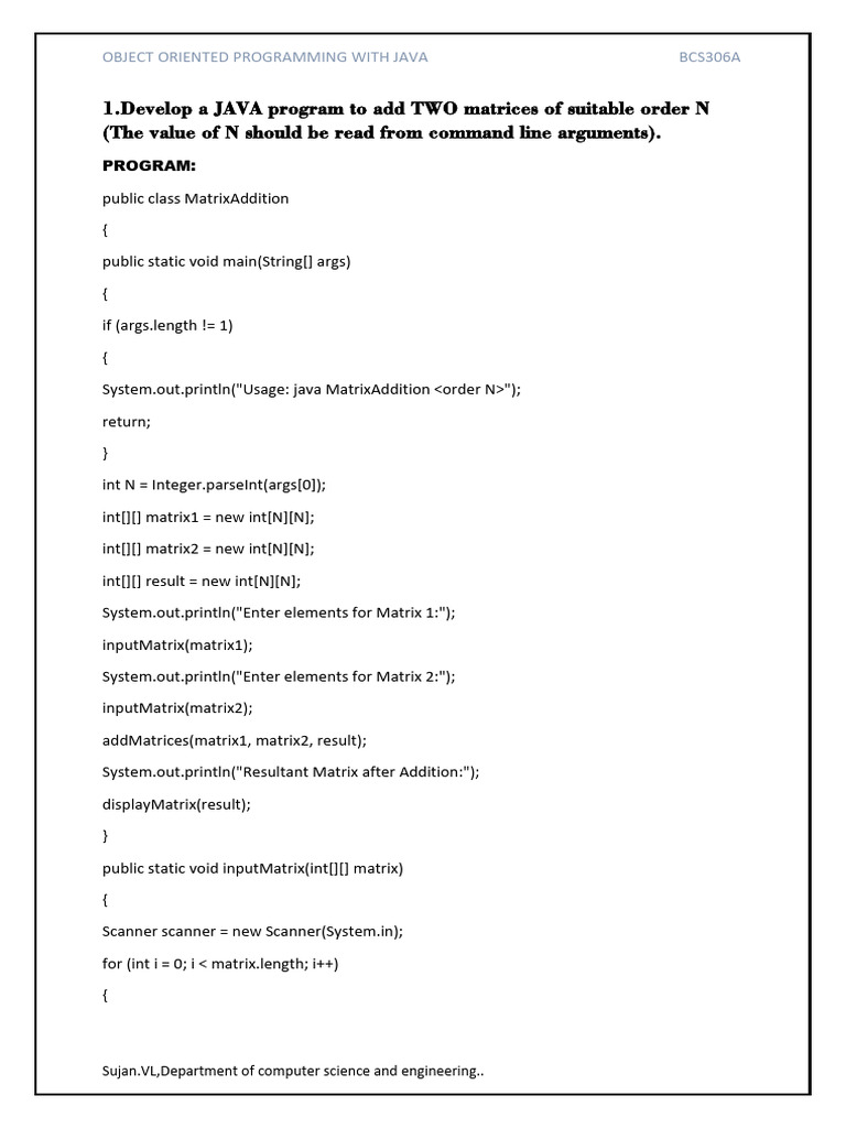 REPORT | PDF | Method (Computer Programming) | Area
