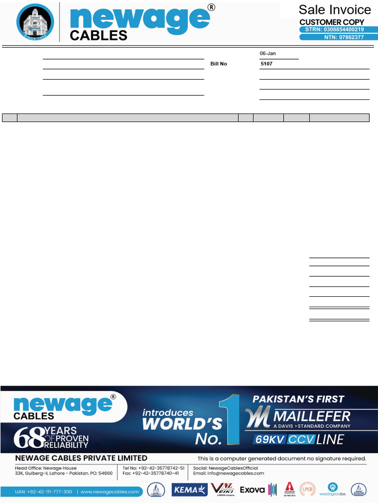 Cable Quotation and Terms Offer | PDF | Economies | Public Finance