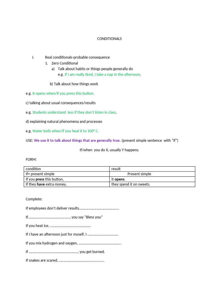 Conditionals | PDF | Linguistic Typology | Linguistics