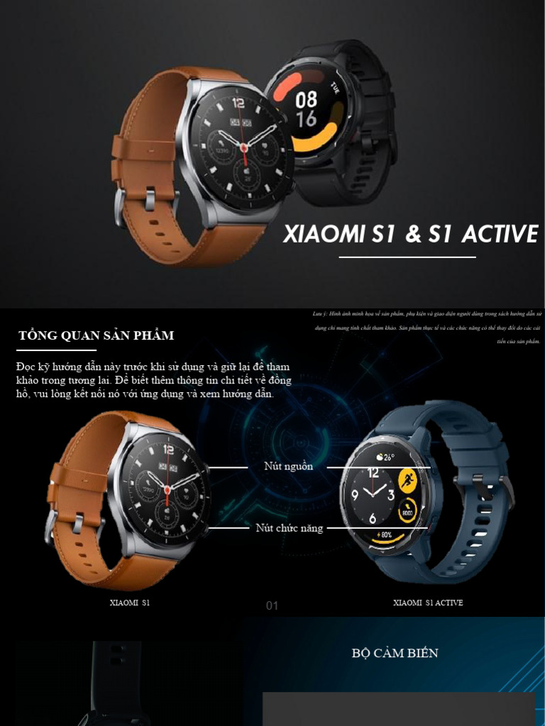 HDSD Xiaomi Watch s1 | PDF