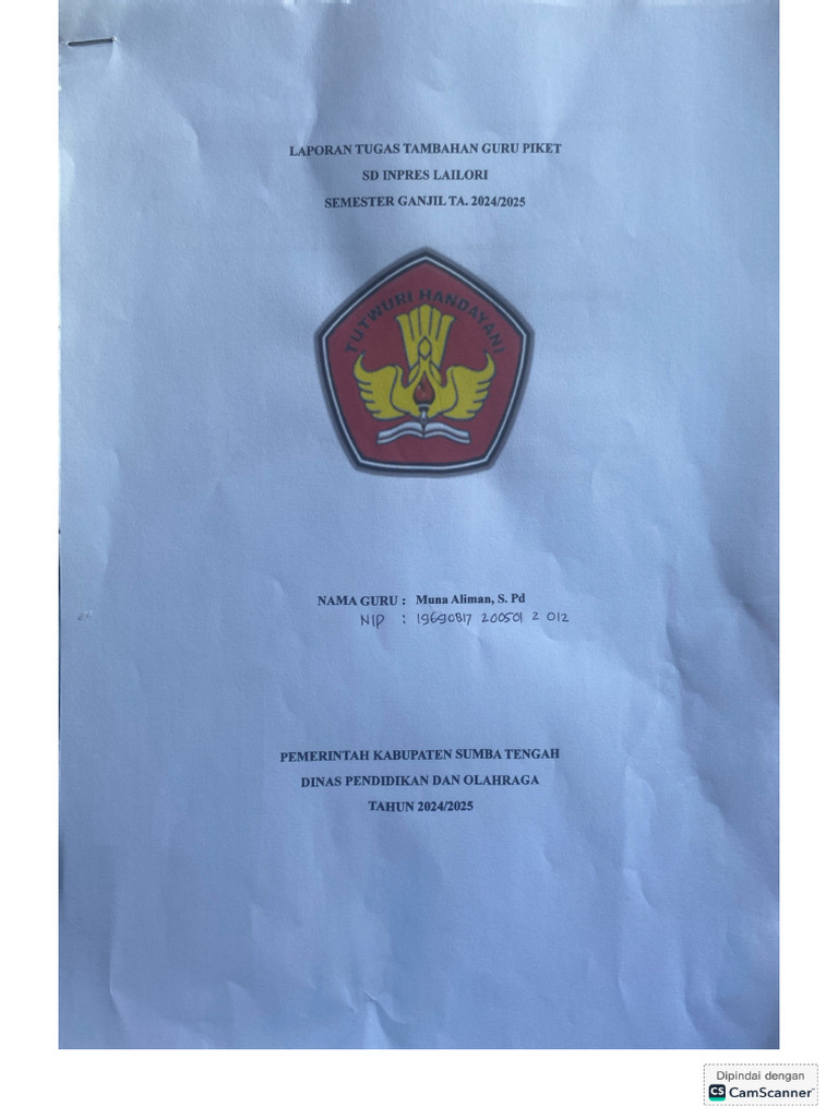 Tugas Tambahan Muna Aliman | PDF