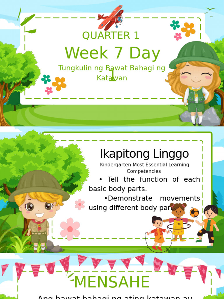 Quarter 1: Week 7 Day 1 | PDF