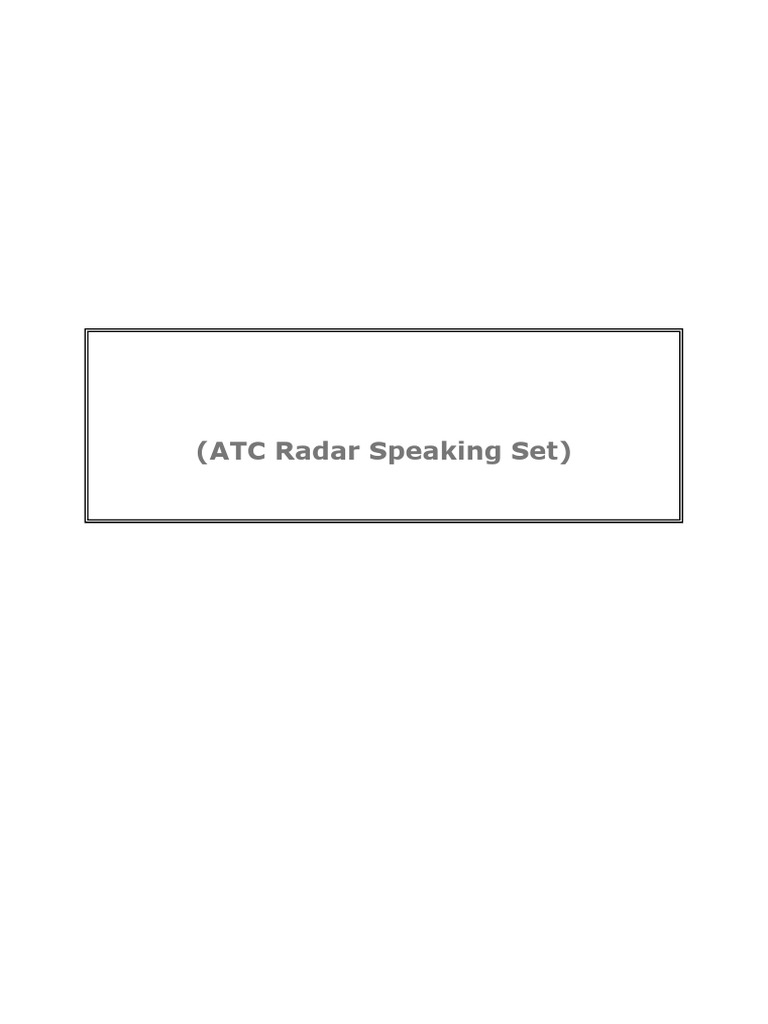 English Proficiency Test For Aviation | PDF