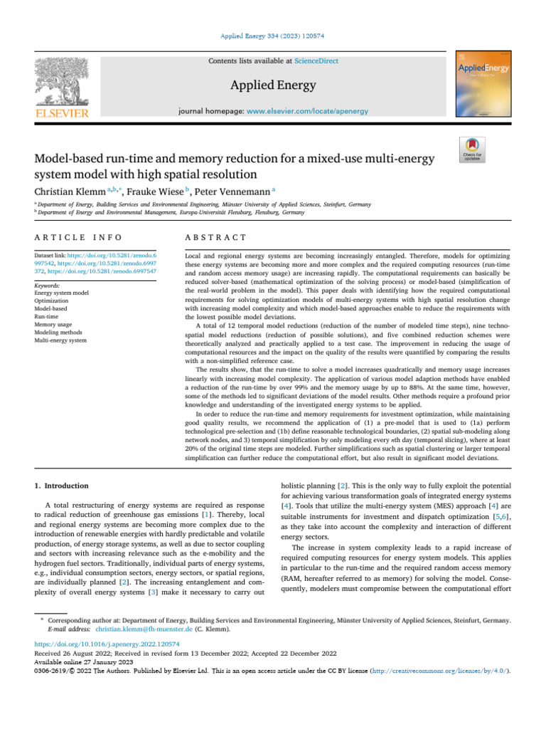 Model Based Run Time and Memory Reduction For A Mixed Use Multi - 2023 ...
