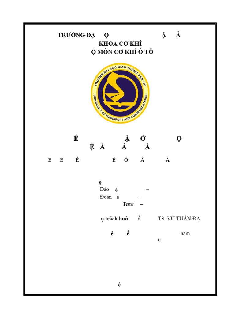 BTL - CNSXLR Ô Tô - K61 - KSTN - Nhóm 11 - Đào M NH Trung | PDF