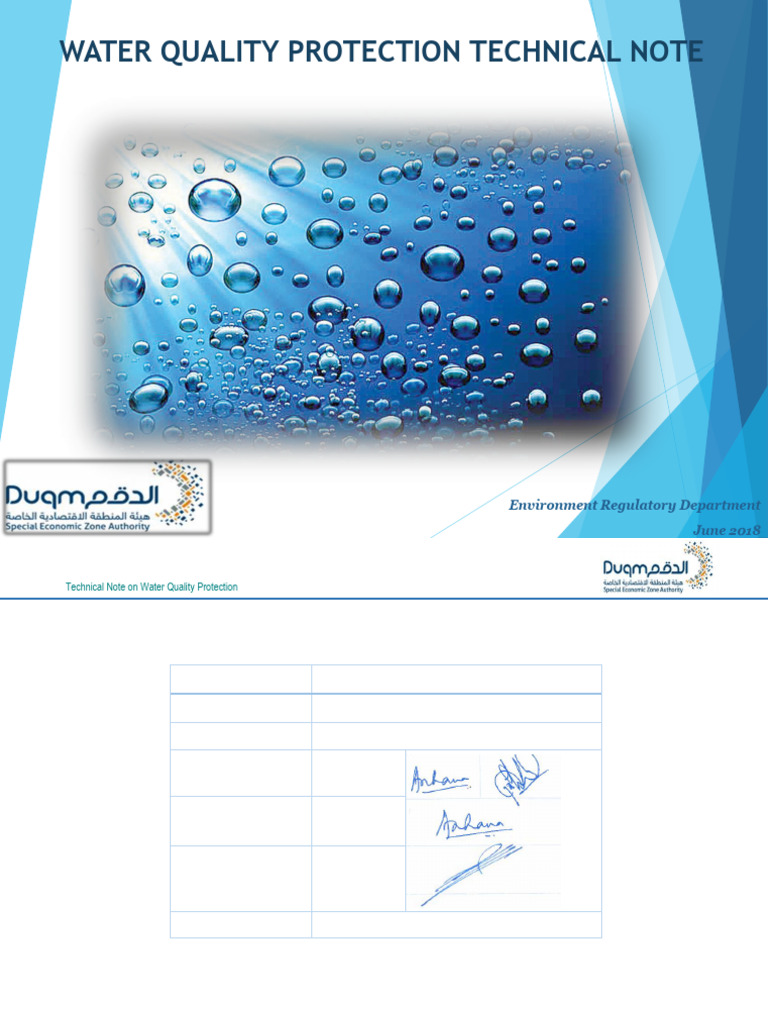 Water Quality Protection | PDF | Water Pollution | Water