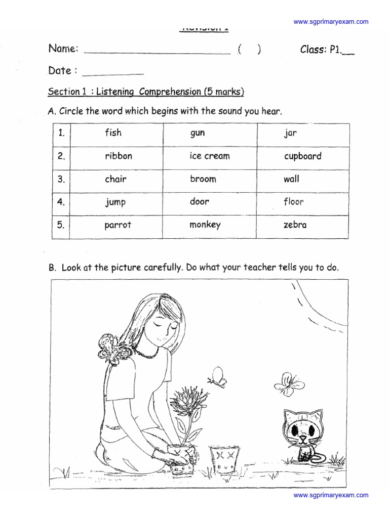 2021-P1-English Writing | PDF