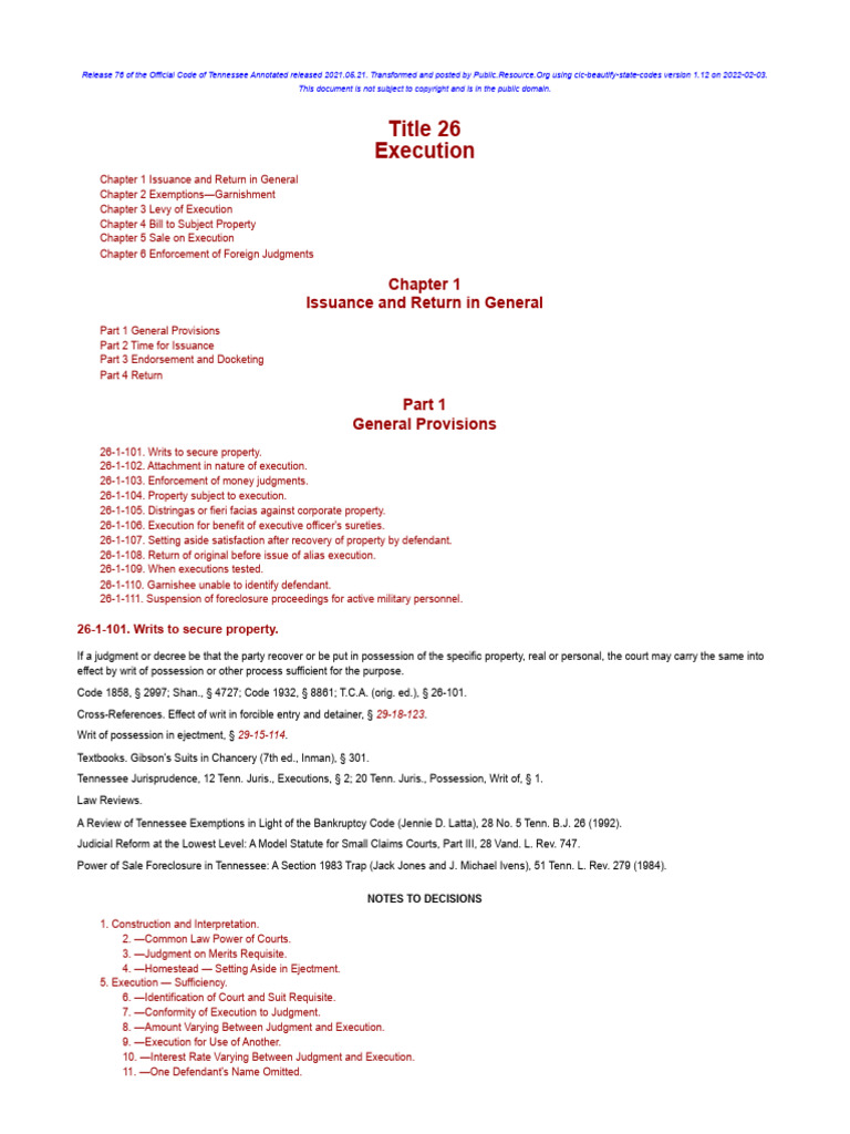 Gov - Tn.tca Pages 642 - 841 | PDF | Judgment (Law) | Foreclosure