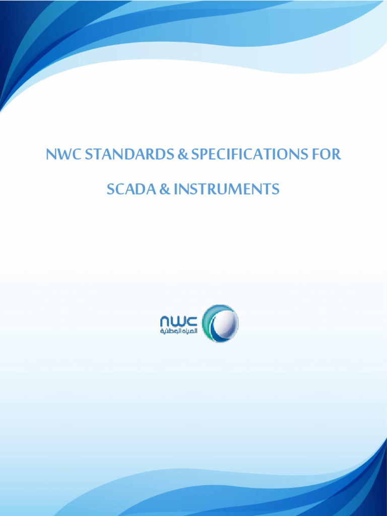 NWC Standards Specifications For SCADA Instruments | PDF | Programmable ...