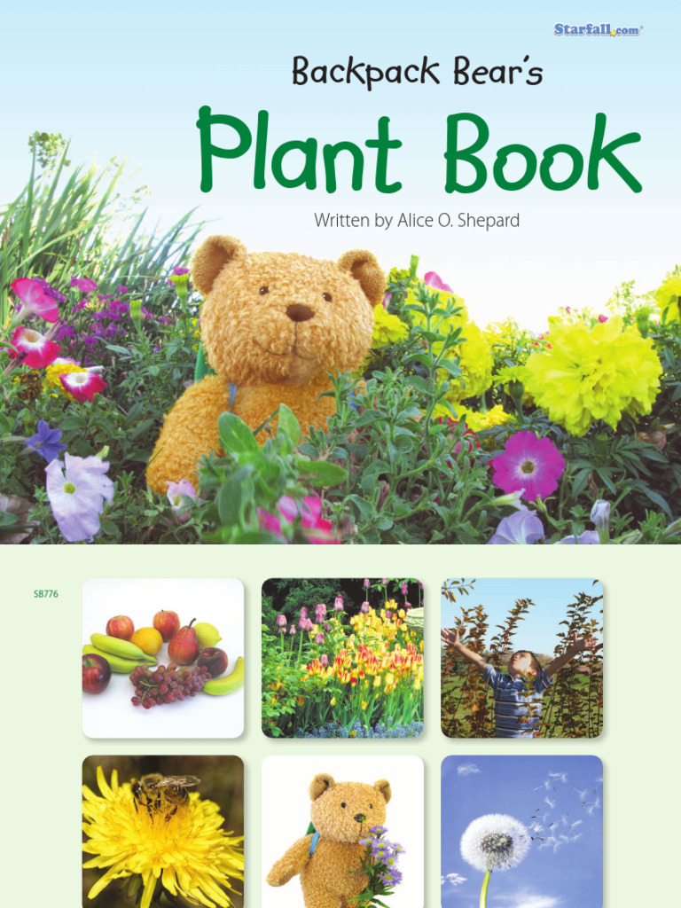 SB776 Backpack Bears Plant Book | PDF | Plants | Trees