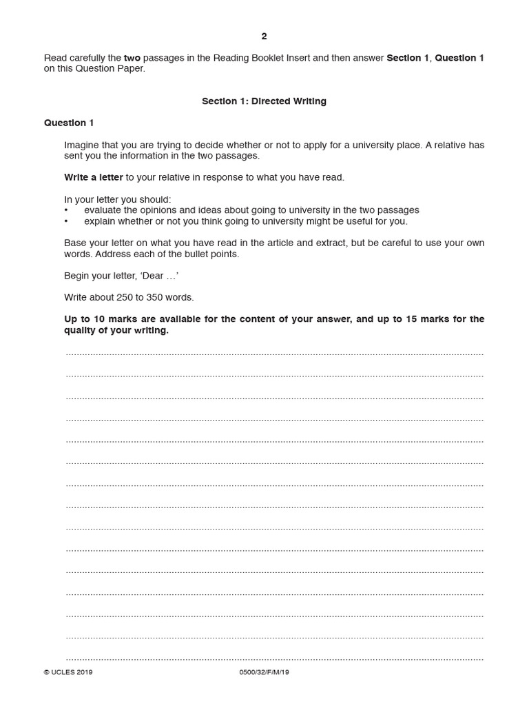 Evaluating University Benefits in a Letter | PDF | Career & Growth ...