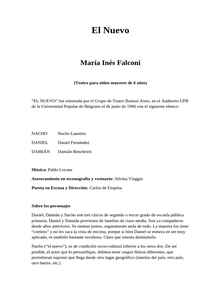 Falconi María Inés El Nuevo UV | PDF | Cumpleaños