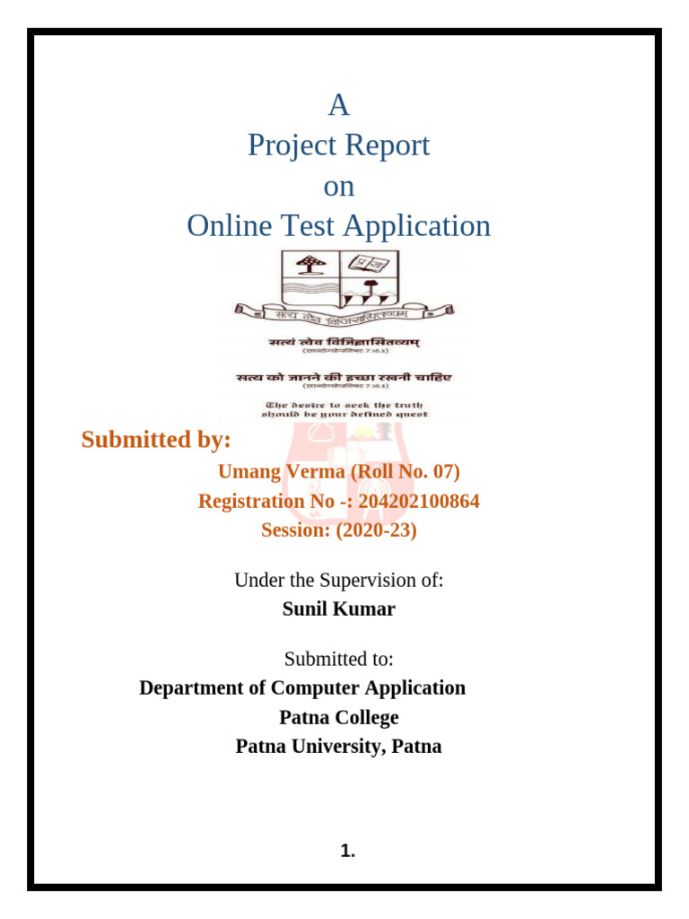Umang Vermma | PDF | Computing | Software Engineering