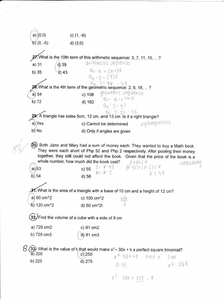 Ts Review Math 0005 | PDF | Elementary Mathematics | Mathematics