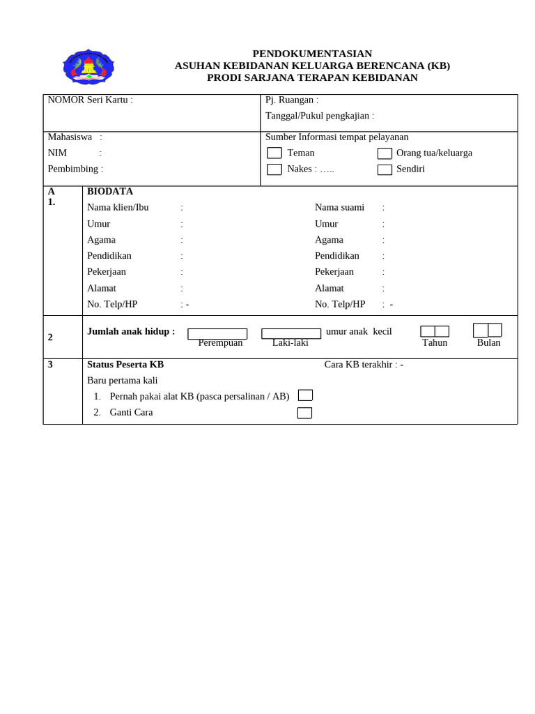 Format Askeb KB | PDF | Sains & Matematika