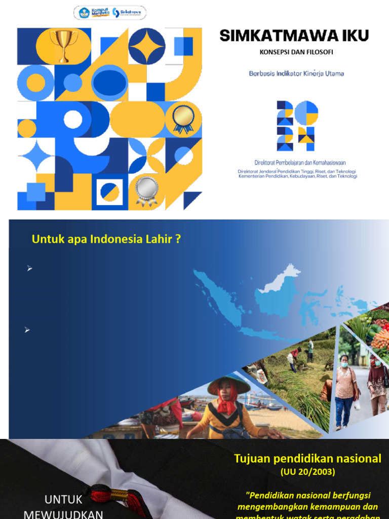 Paparan Filosofi Dan Konsepsi SIMKATMAWA IKU | PDF