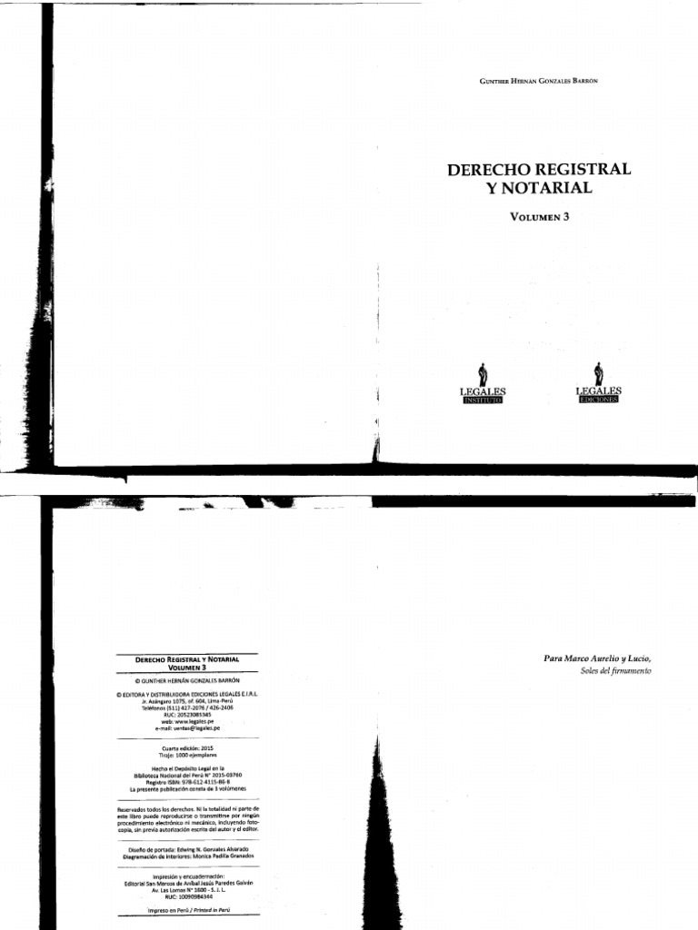 Libro Derecho Notarial | PDF