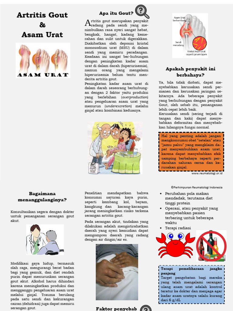Panduan Lengkap Artritis Gout dan Asam Urat | PDF