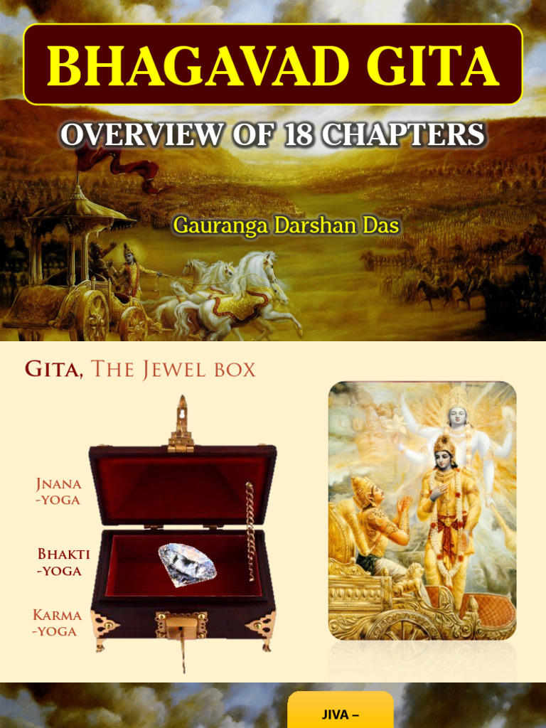 Overview of Bhagavad Gita Chapters | PDF | Bhagavad Gita | Bhakti