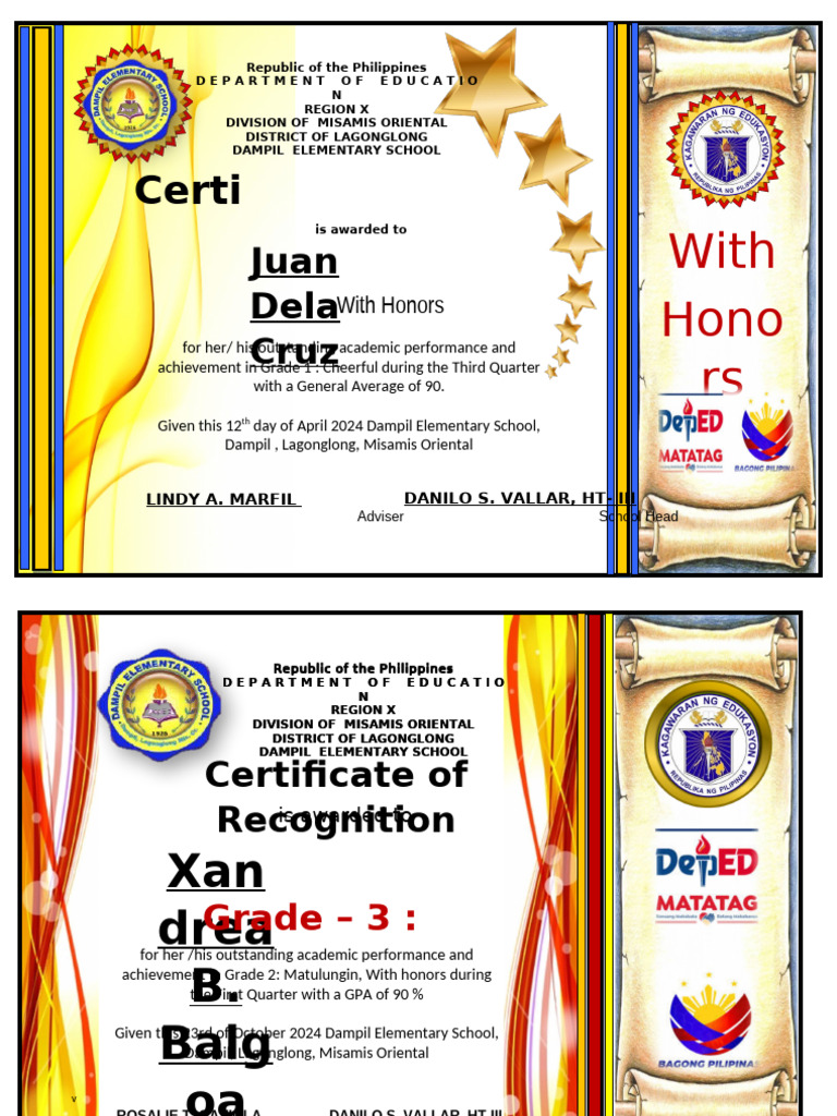 Award Certificates EDITABLE | PDF | Wellness