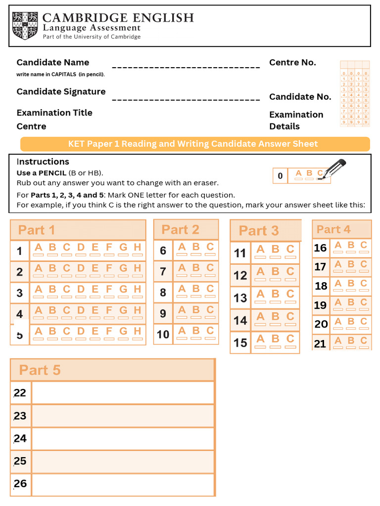 KET END Test Answer Paper | PDF | Conservation And Restoration ...