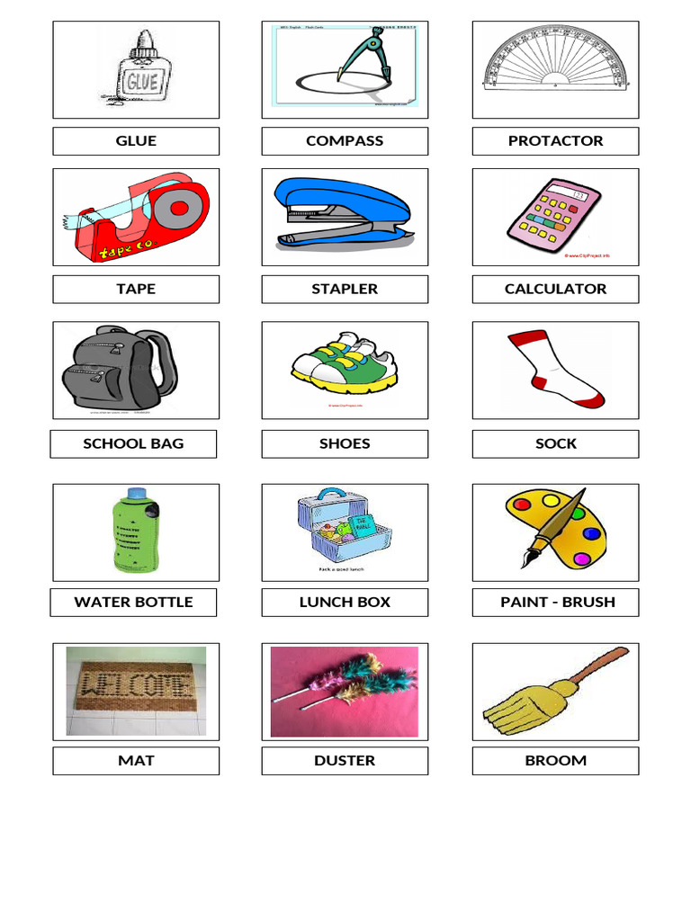 Things in The Classroom | PDF