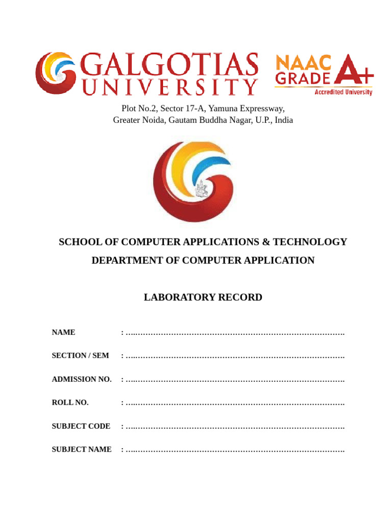 DAA Lab Record (Student) Nshs | PDF