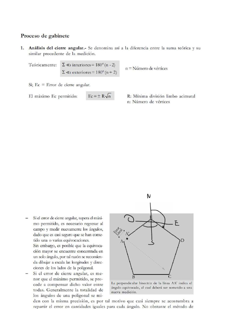 Poligonal Cerrada | PDF