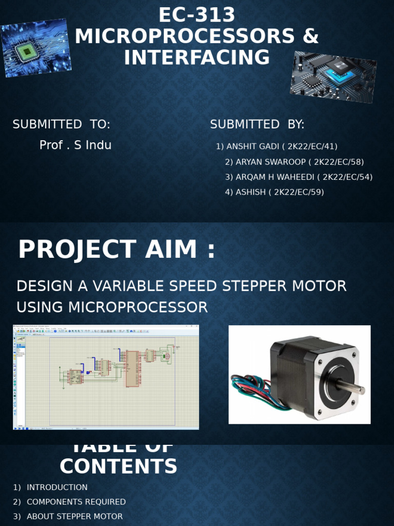 Variable Stepper Motor 2k22 Ec 58 Ec 59 Ec 41 Ec 54 | PDF | Electric ...