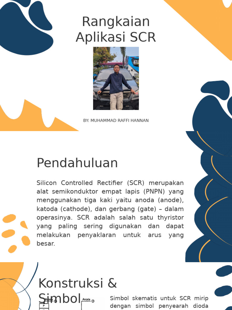 Rangkaian Skematik SCR | PDF