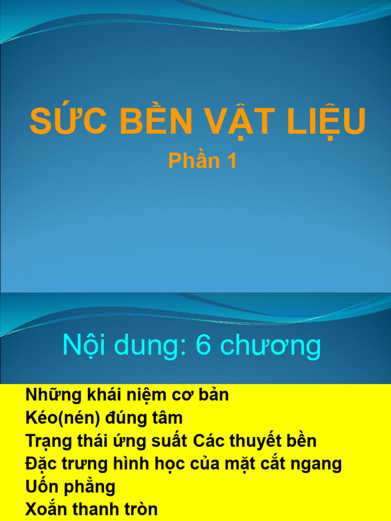 Bai Giang SBVL1 | PDF