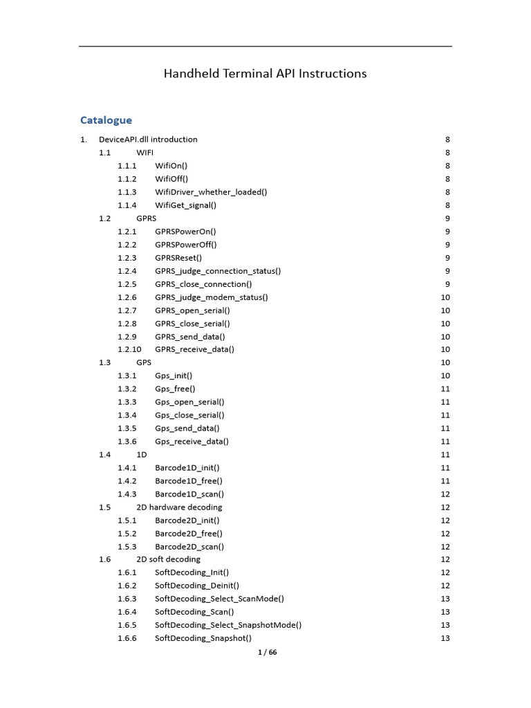CHAINWAY C2000 Handheld Terminal API Instructions | PDF | Parameter ... CHAINWAY C2000 Handheld Terminal API Instructions | PDF | Parameter ...