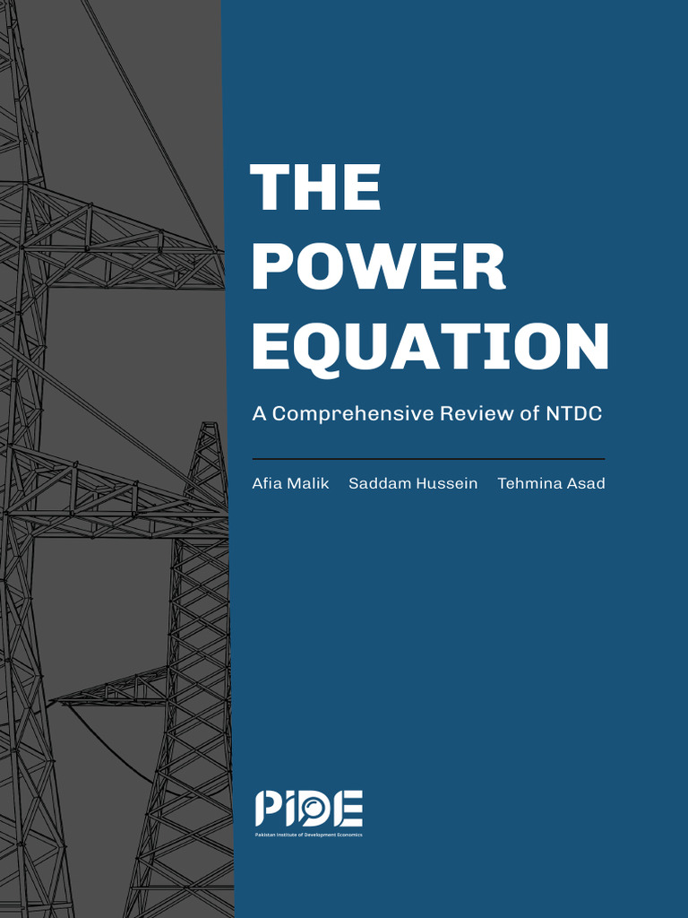 RR The Power Equation A Comprehensive Review of NTDC | PDF | Economies