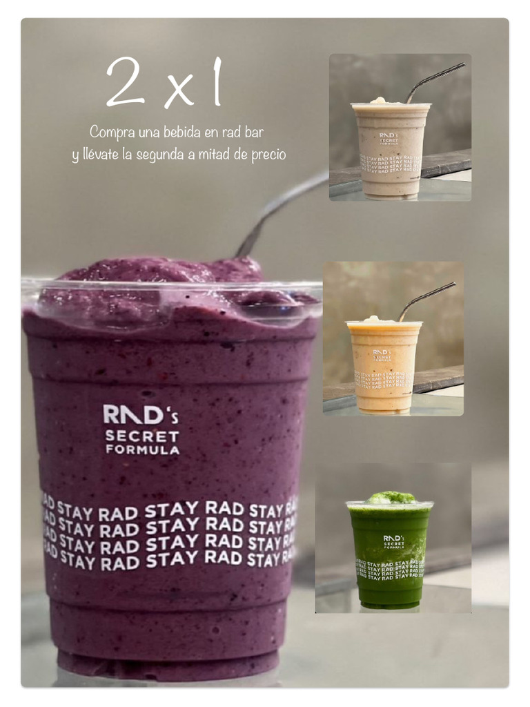 Compra Una Bebida en Rad Bar y Llévate La Segunda A Mitad de Precio | PDF