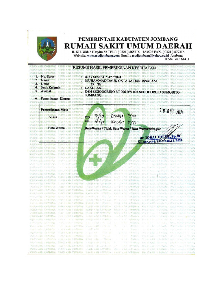 SURAT BEBAS BUTA WARNA | PDF