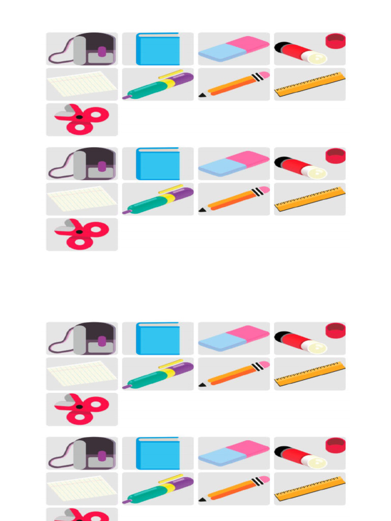 Classroom Items | PDF