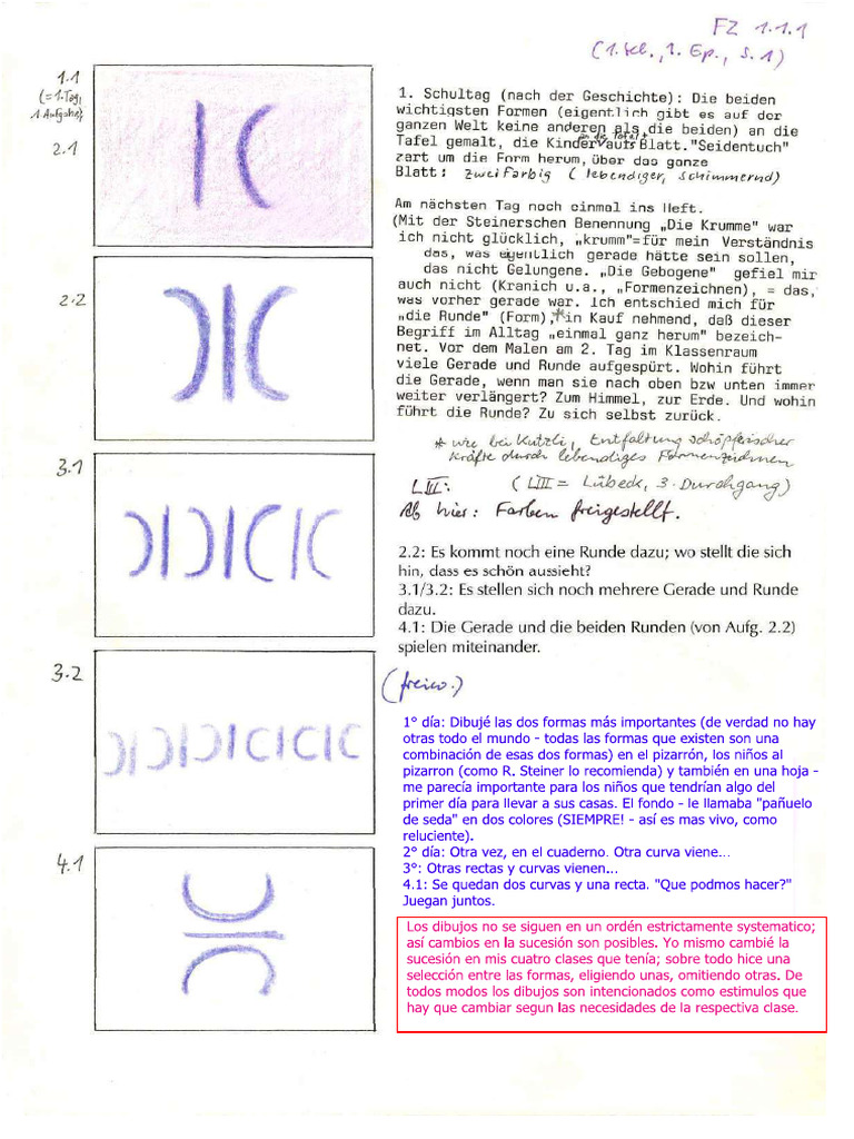 Formas 1° Dia A Dia | PDF