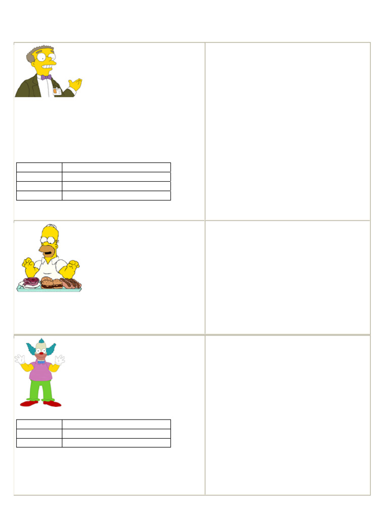 Simpsons Science Experiments Worksheet | PDF | Experiment | Bart Simpson
