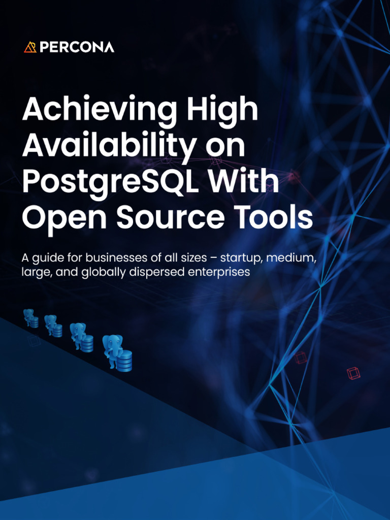 PostgreSQL High Availability Percona | PDF | Replication (Computing) | Postgre Sql